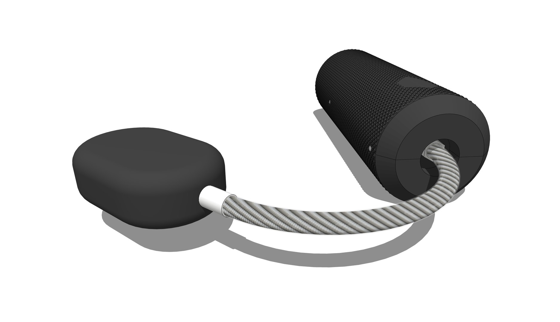 3D Zipper Pull Lock - TSA - Luggage Bag Model - TurboSquid 1916504