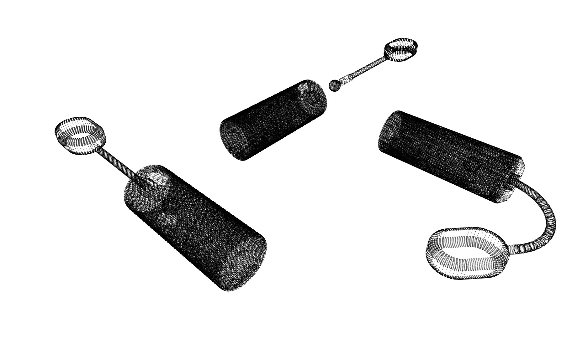 3D Zipper Pull Lock - TSA - Luggage Bag Model - TurboSquid 1916504