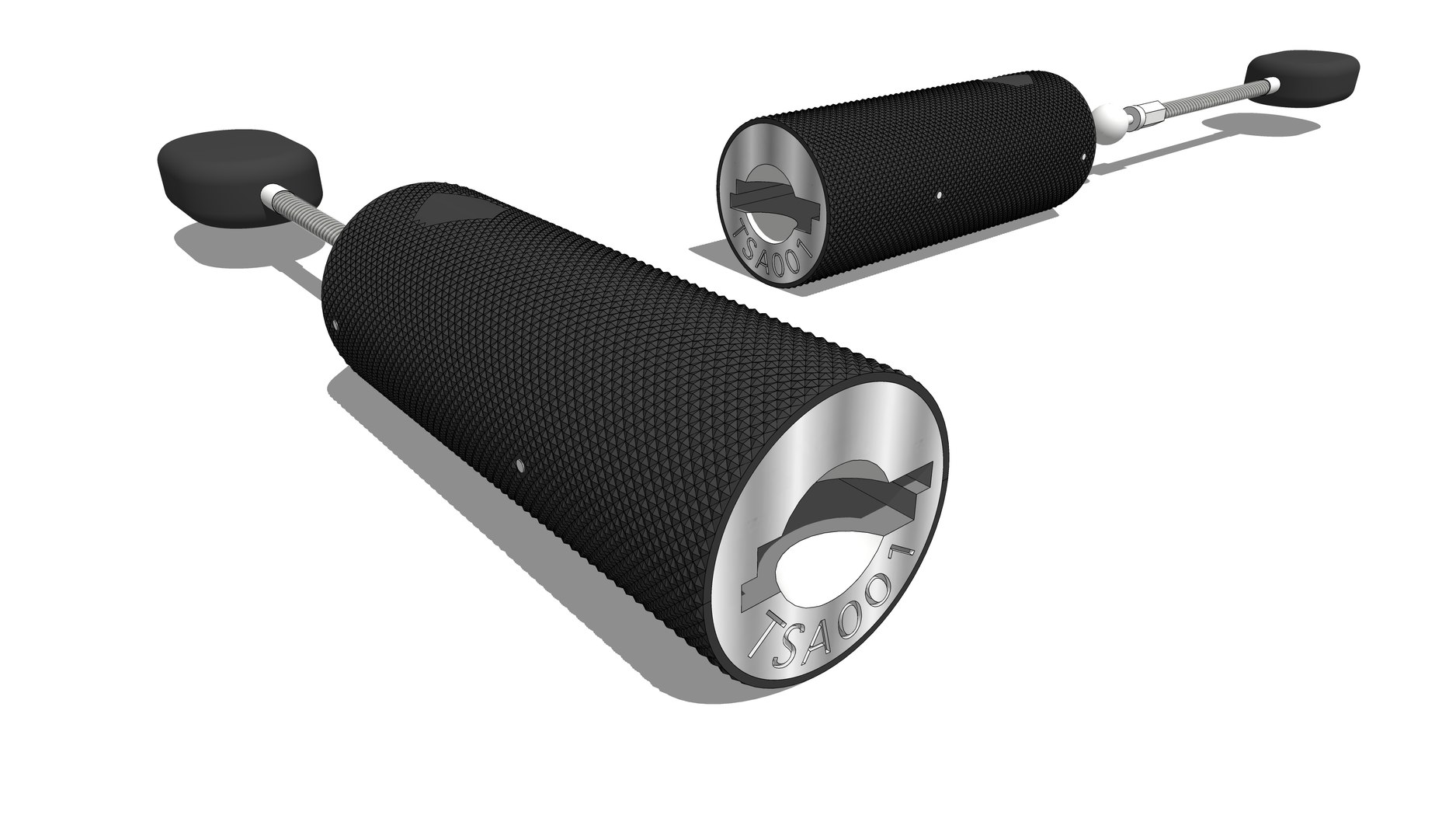 3D Zipper Pull Lock - TSA - Luggage Bag Model - TurboSquid 1916504