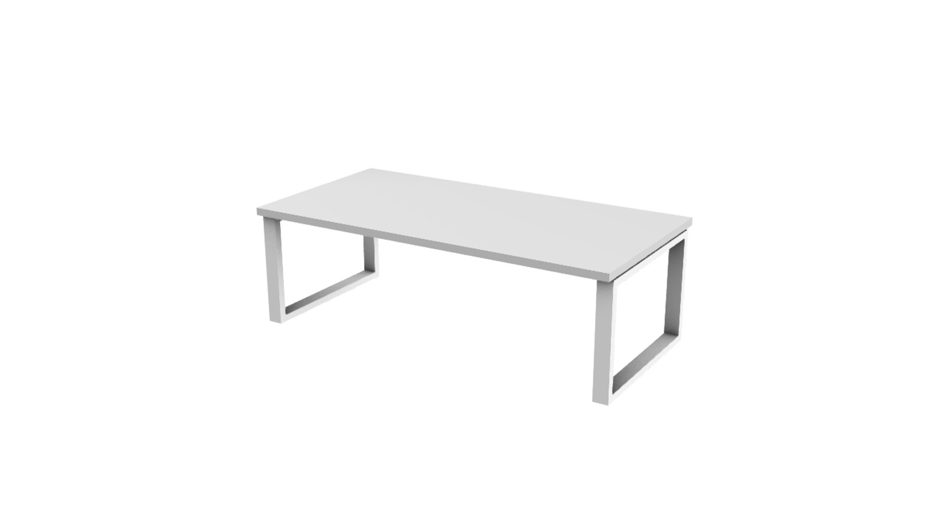 Table architectural simple model - TurboSquid 1544648