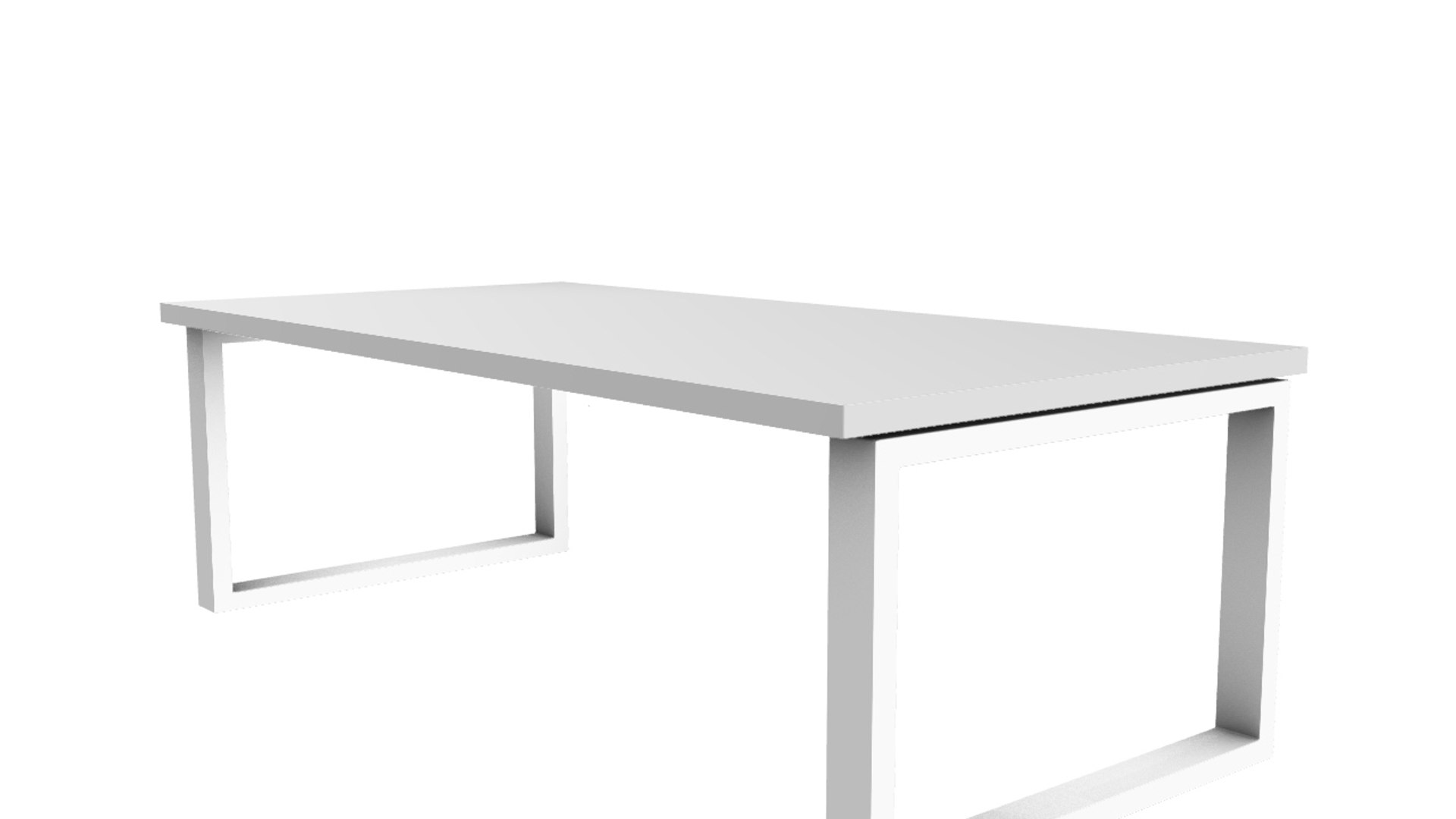 Table architectural simple model - TurboSquid 1544648