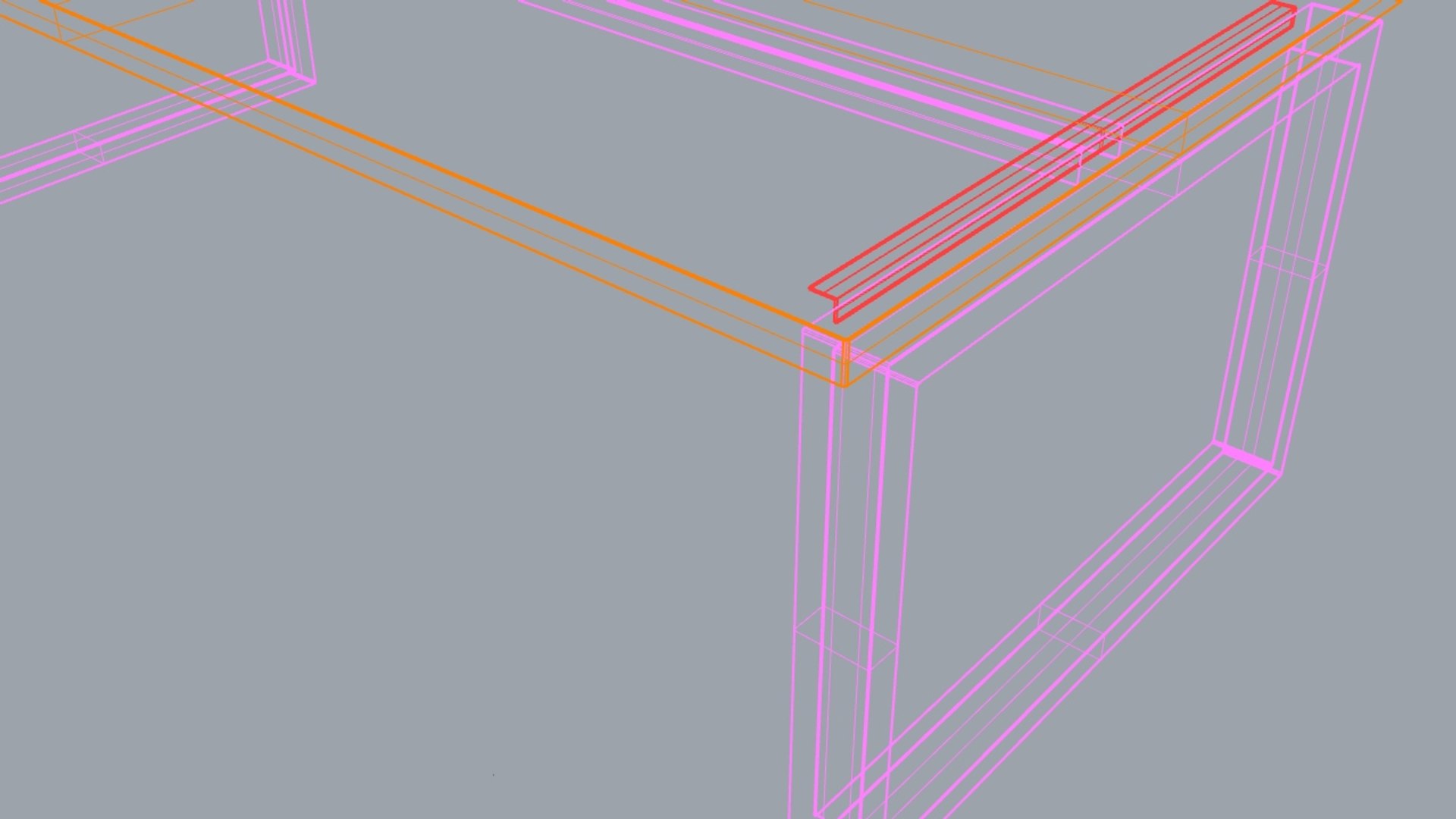 Table architectural simple model - TurboSquid 1544648