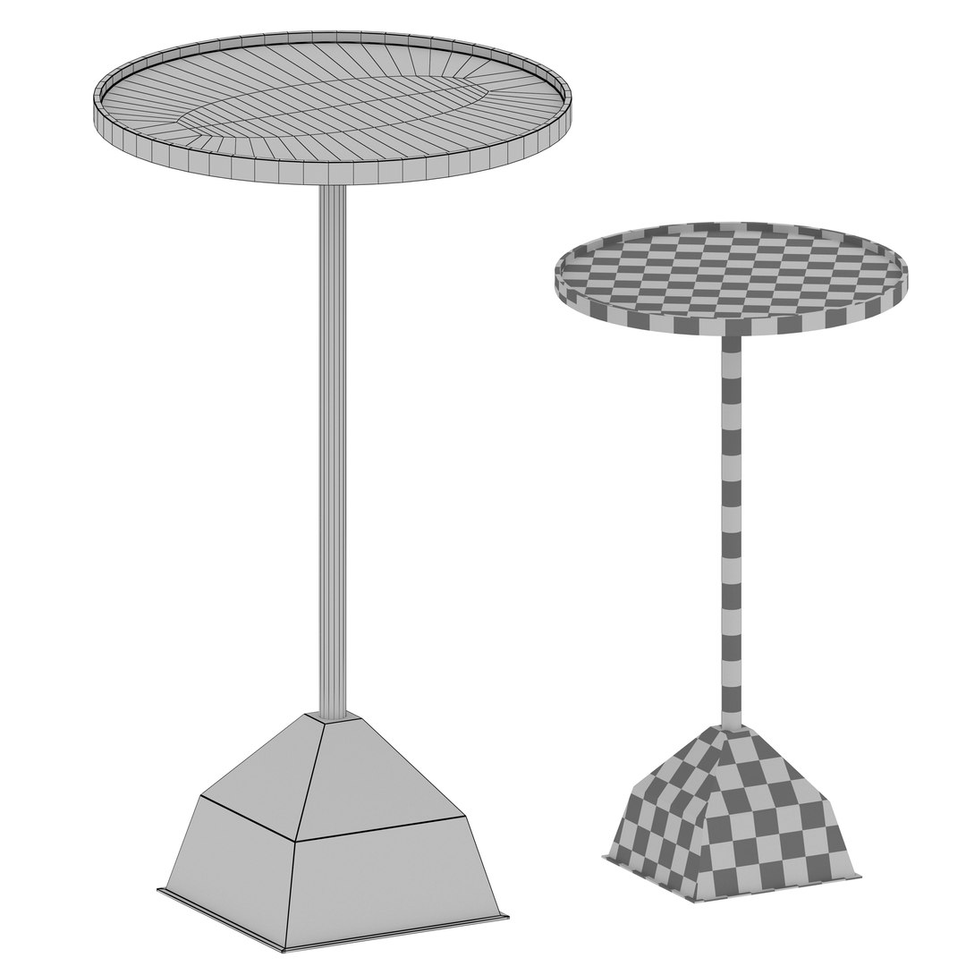 3D model table drinks marble prost - TurboSquid 1578017