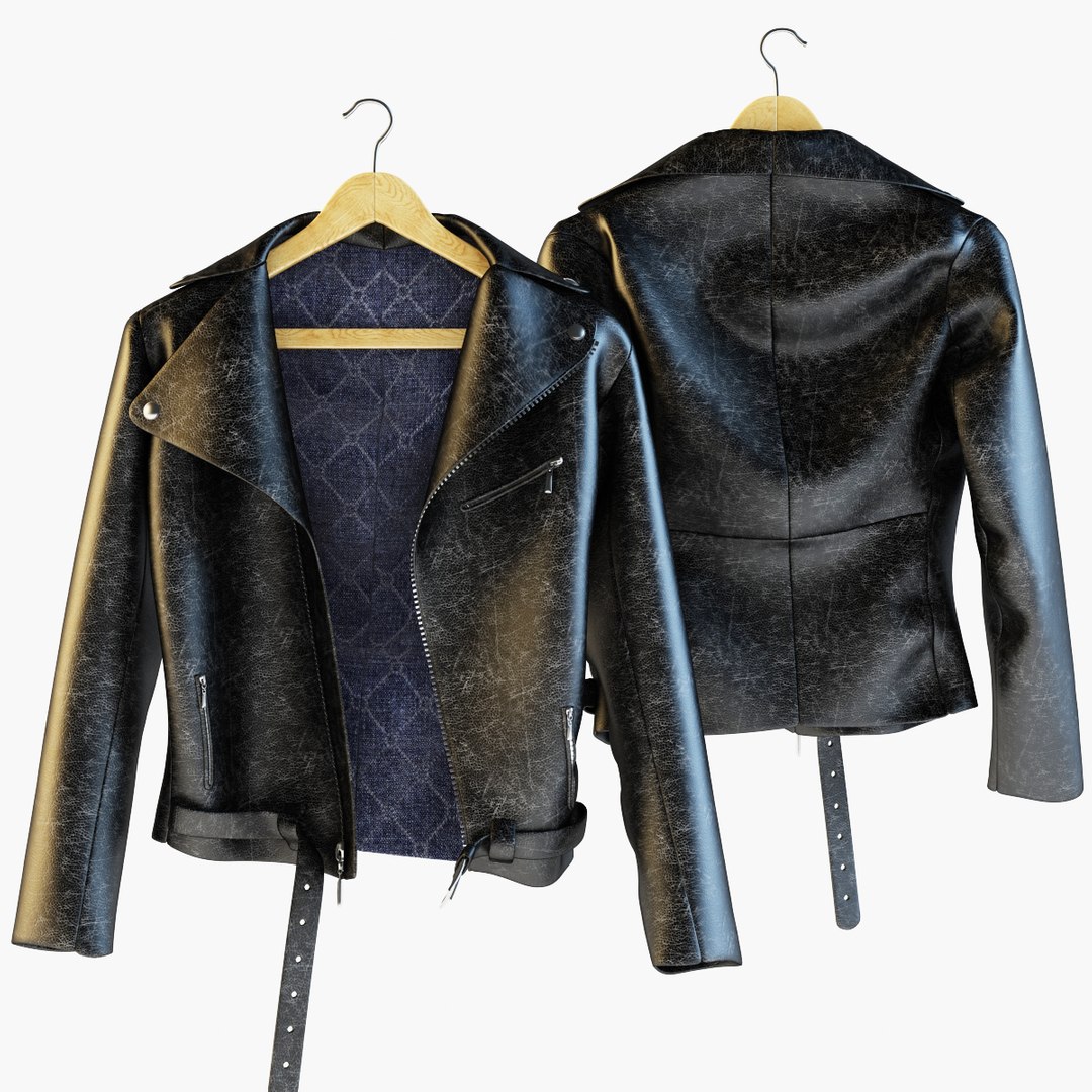 3dsmax Leather Jacket