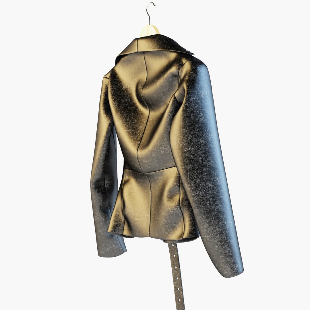 3dsmax Leather Jacket