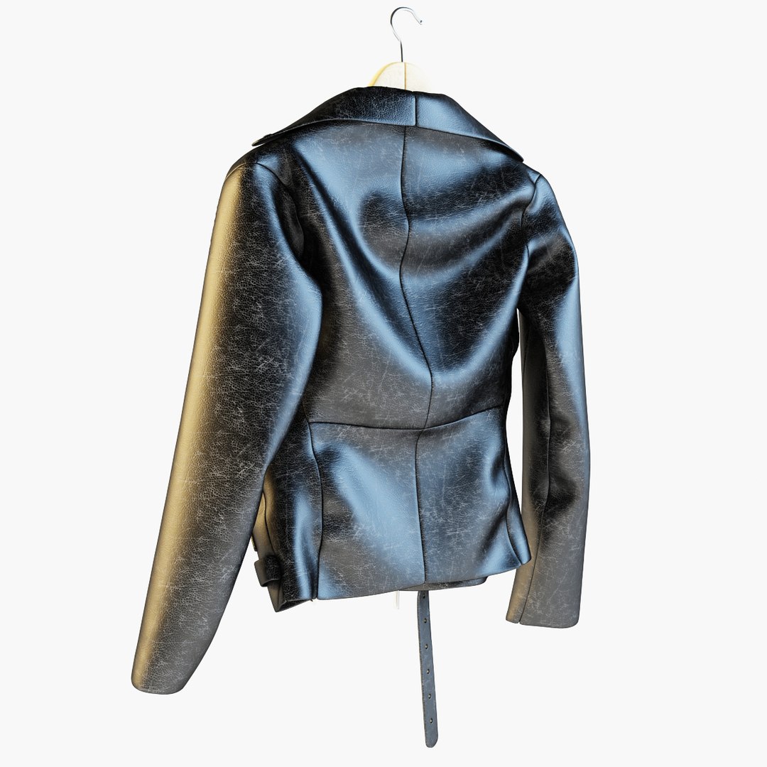 3dsmax Leather Jacket
