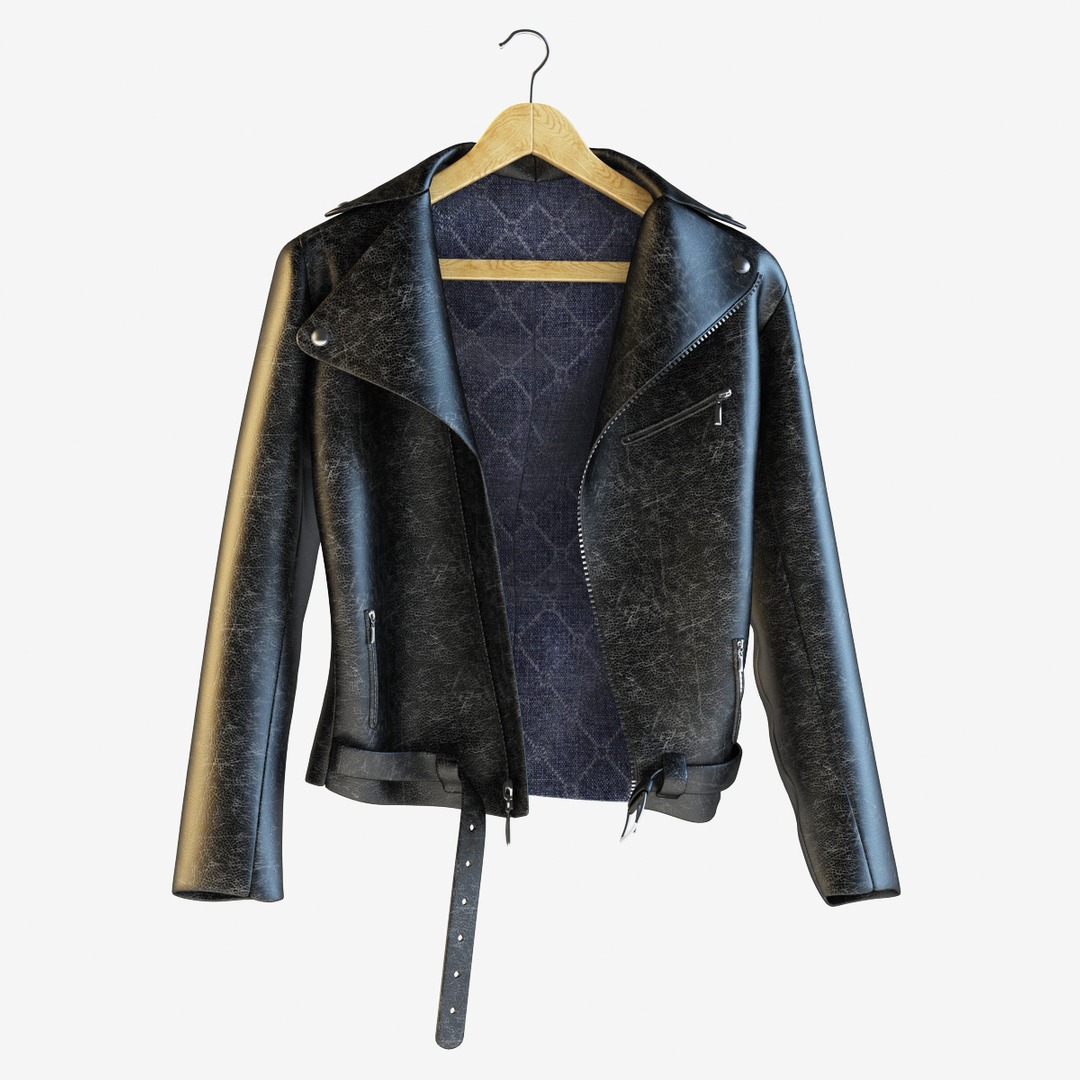 3dsmax Leather Jacket