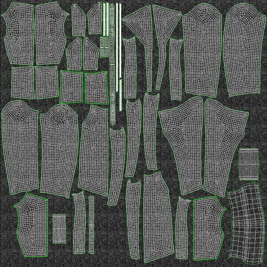 3dsmax Leather Jacket