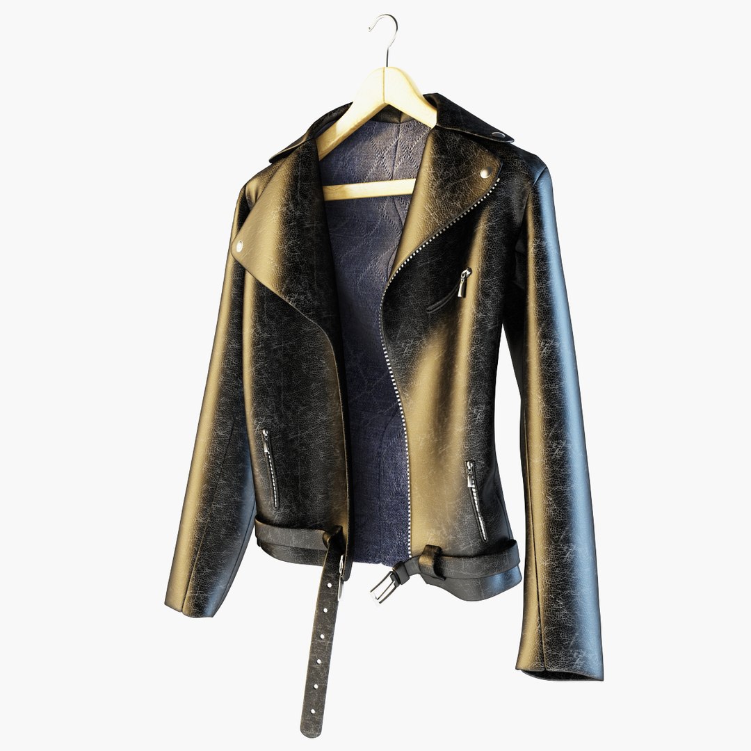3dsmax Leather Jacket