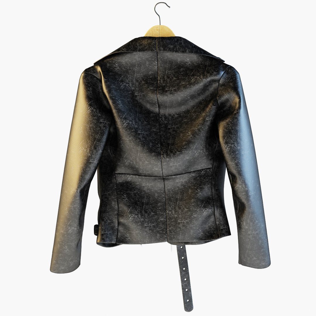 3dsmax Leather Jacket