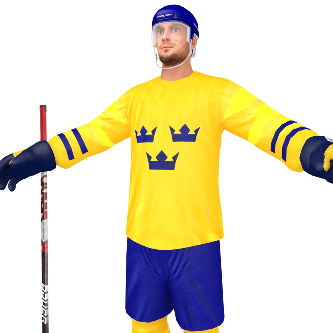 3D Hockey Player Model - TurboSquid 1278803