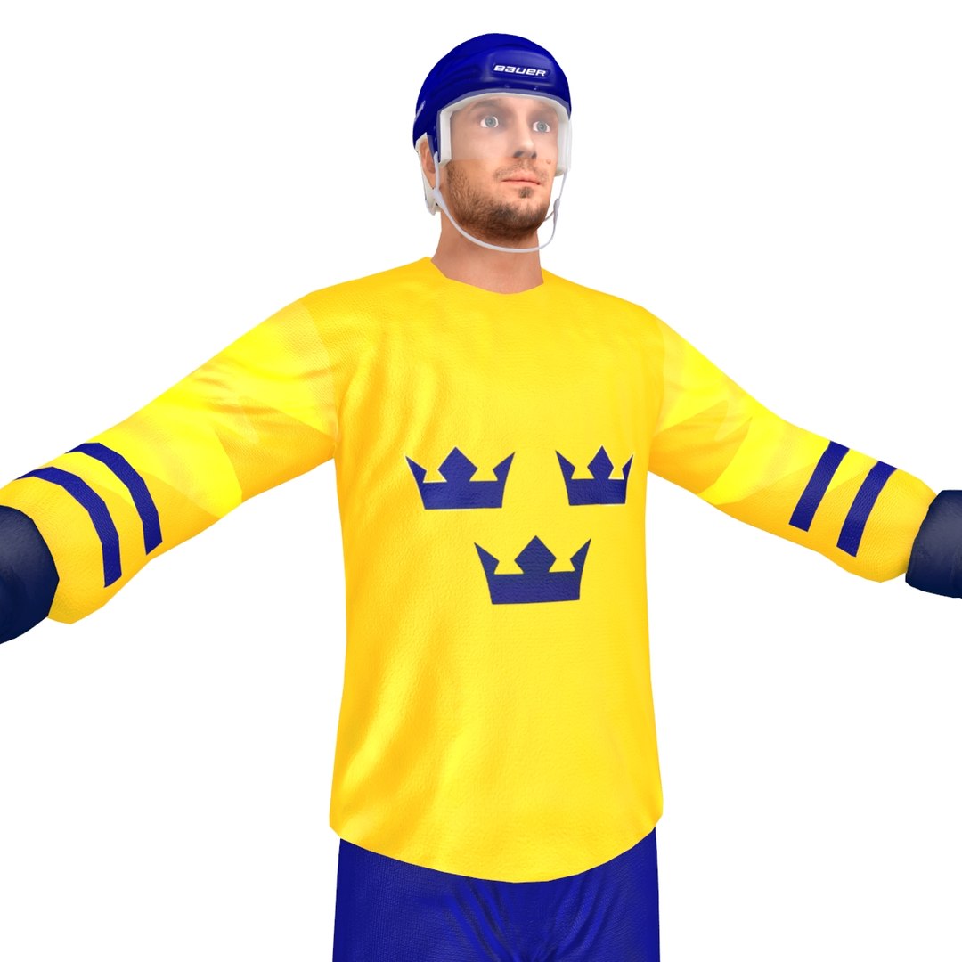 3D Hockey Player Model - TurboSquid 1278803