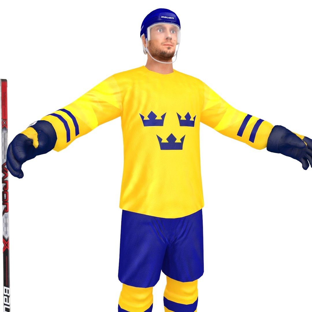 3D Hockey Player Model - TurboSquid 1278803