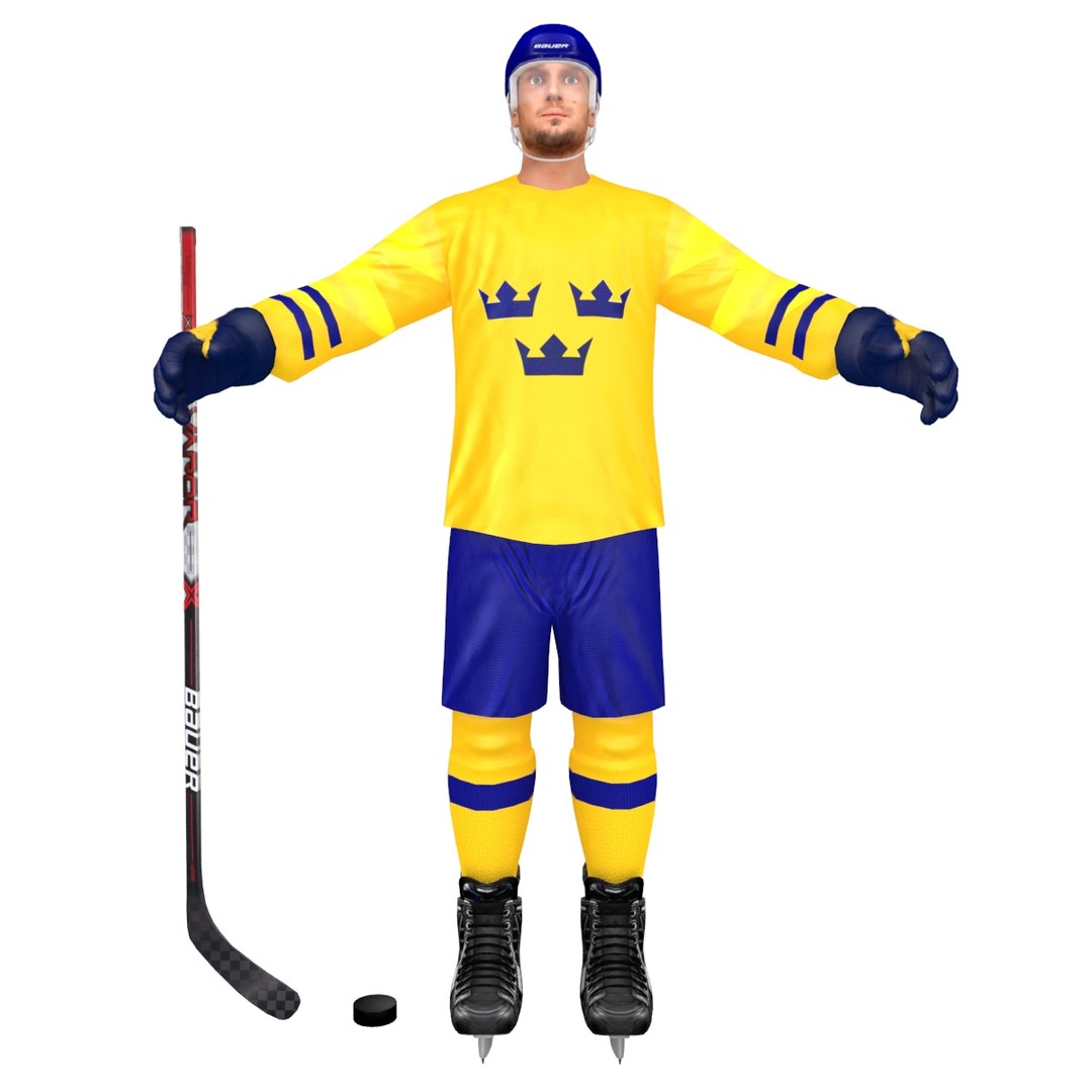 3D Hockey Player Model - TurboSquid 1278803