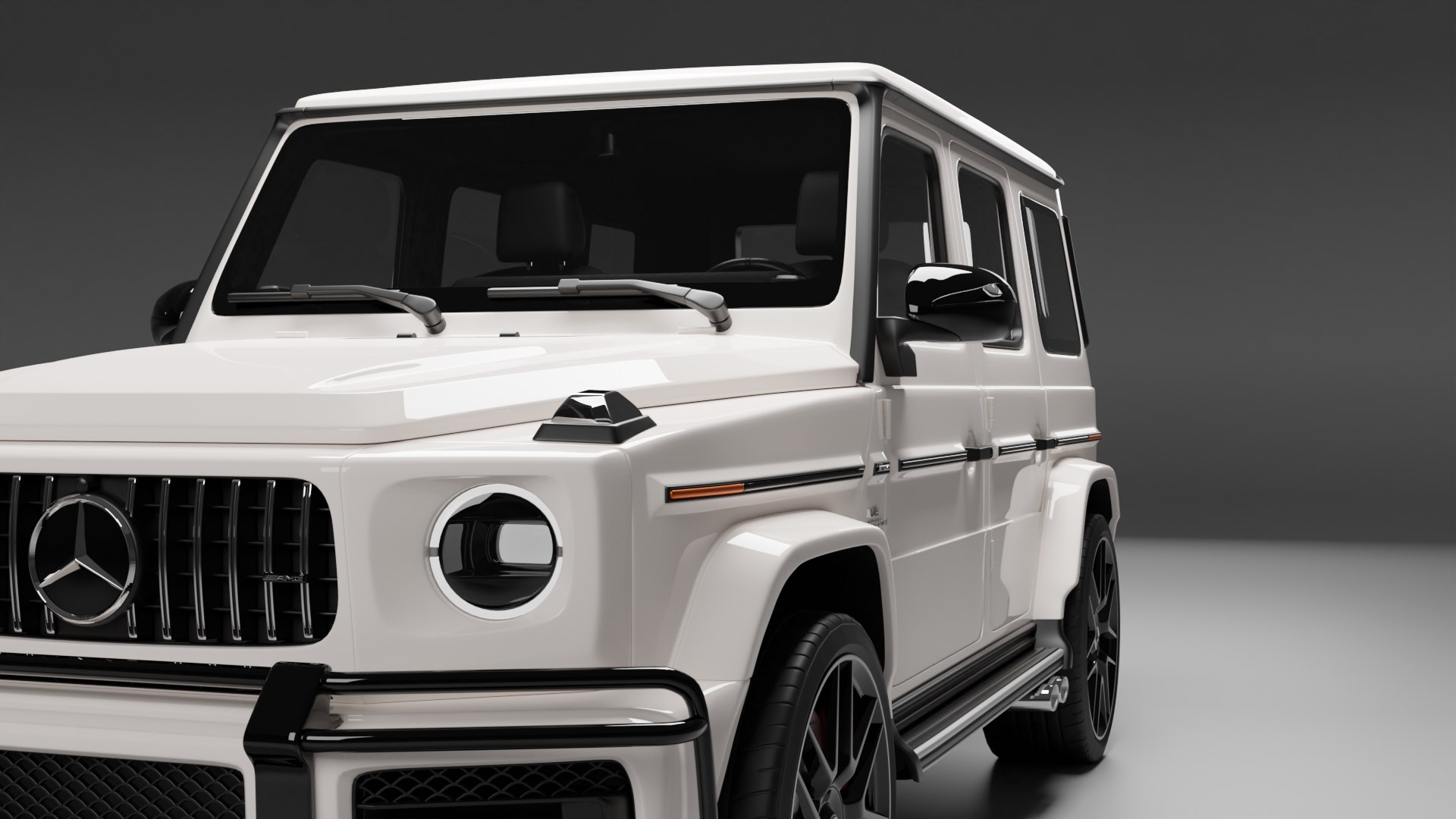 3D MERCEDES BENZ G63 G WAGON WHITE - TurboSquid 2312011