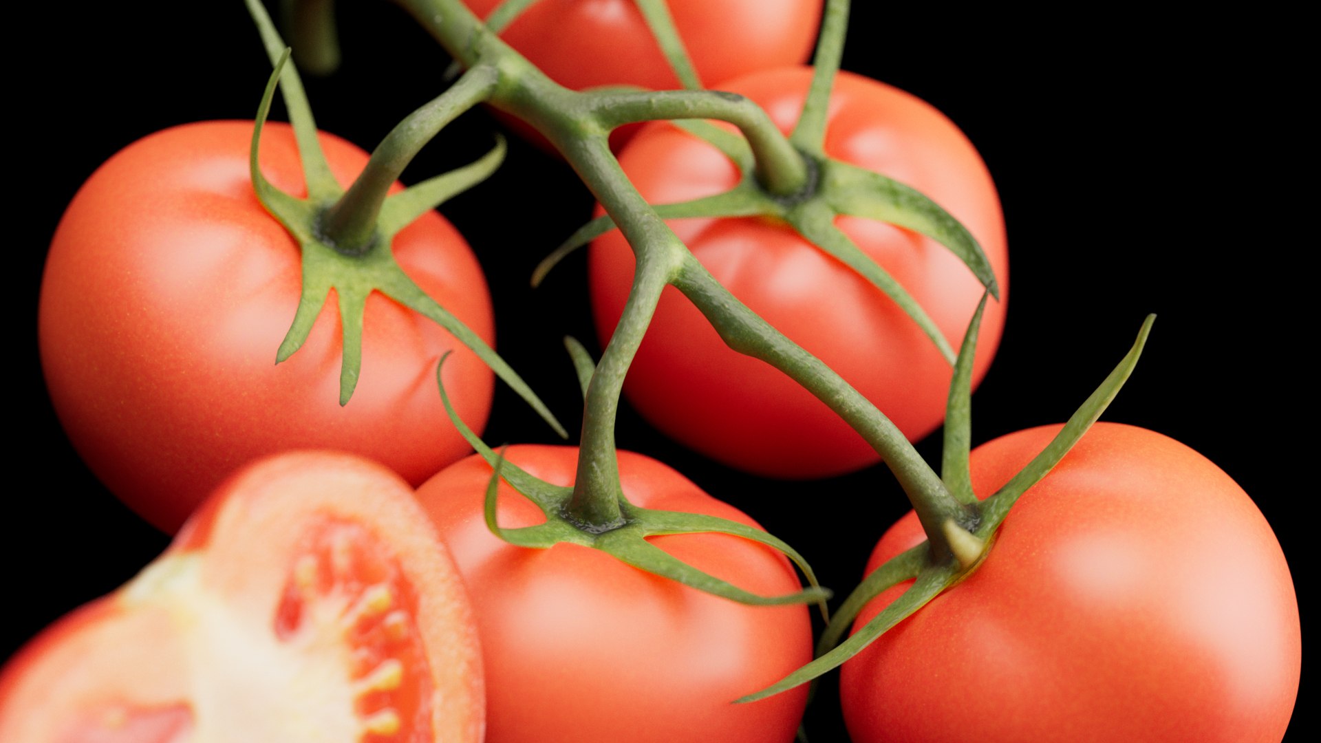 3D Tomatoes - TurboSquid 1873730