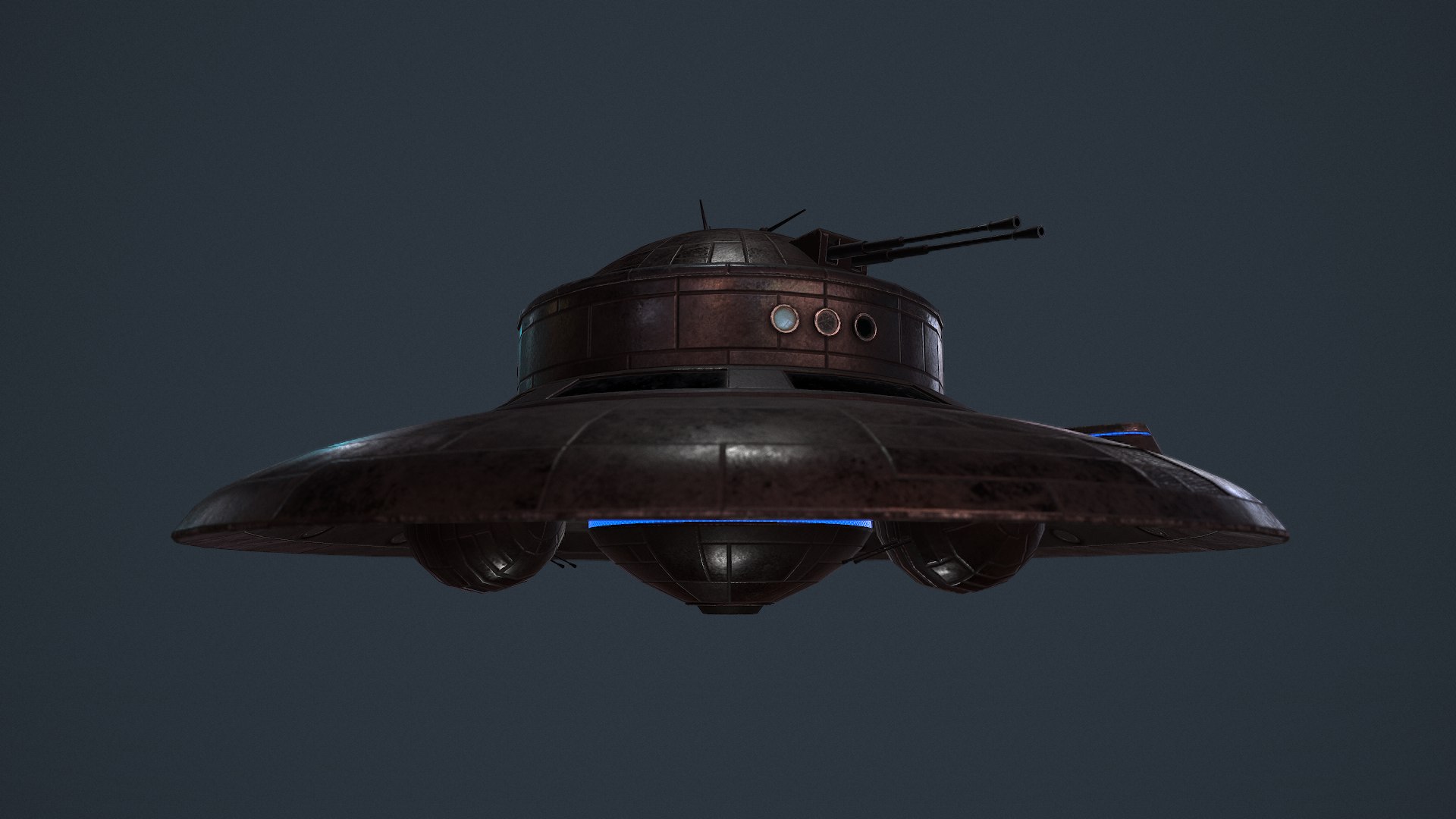 3D Wwii German Nazi Ufo - TurboSquid 1630632