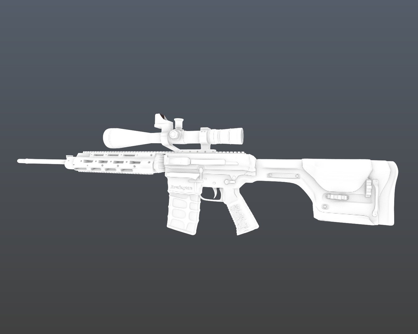 3d Rsass Remington Automatic Model