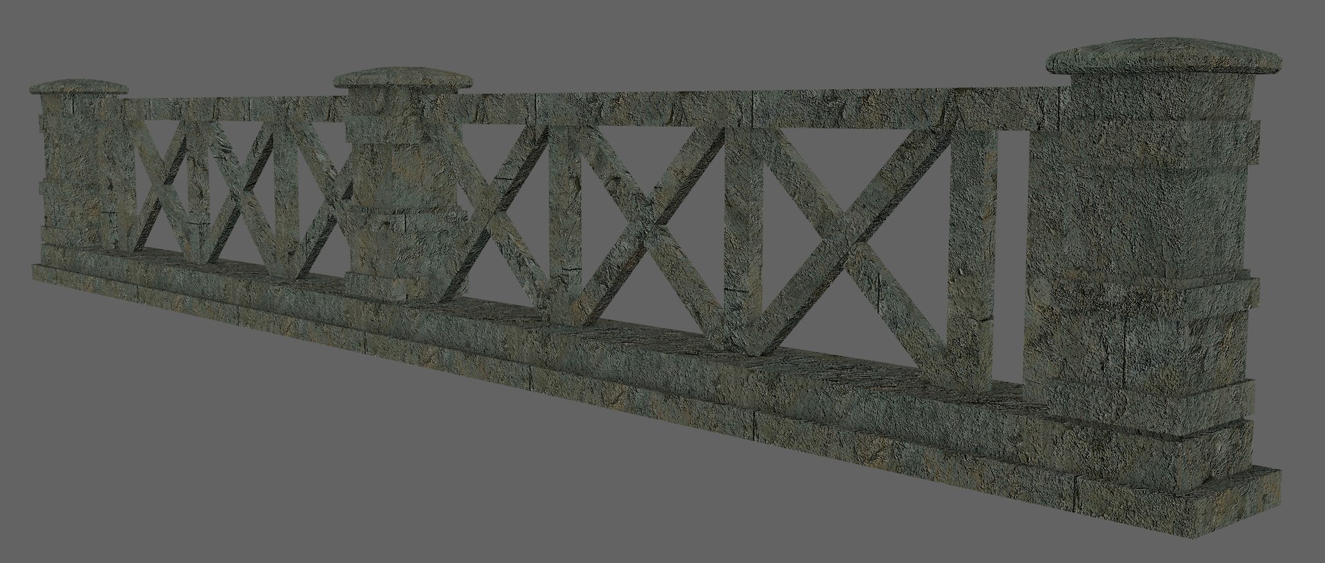 3D Fence Classic Model - TurboSquid 1456768