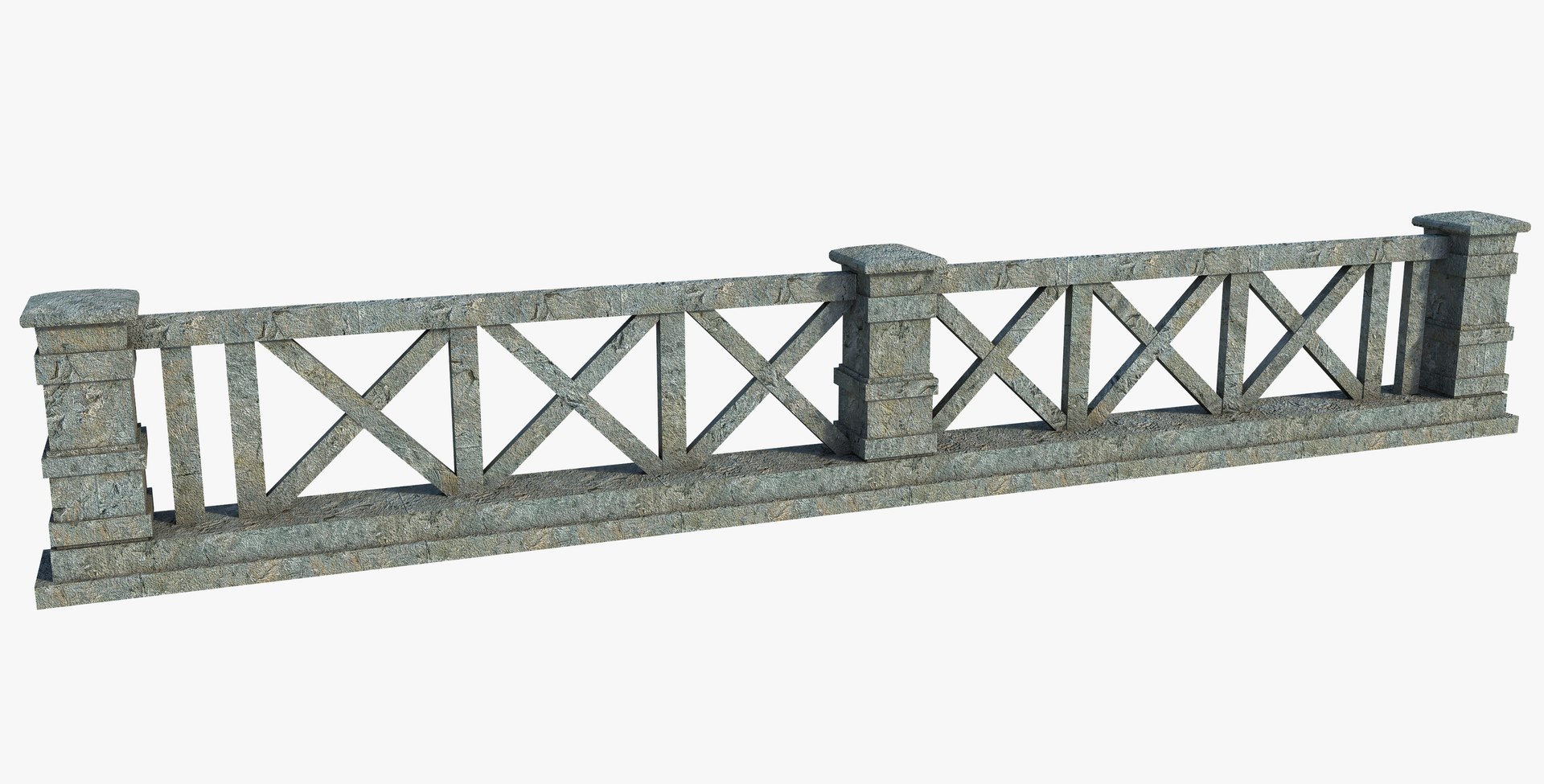 3D Fence Classic Model - TurboSquid 1456768