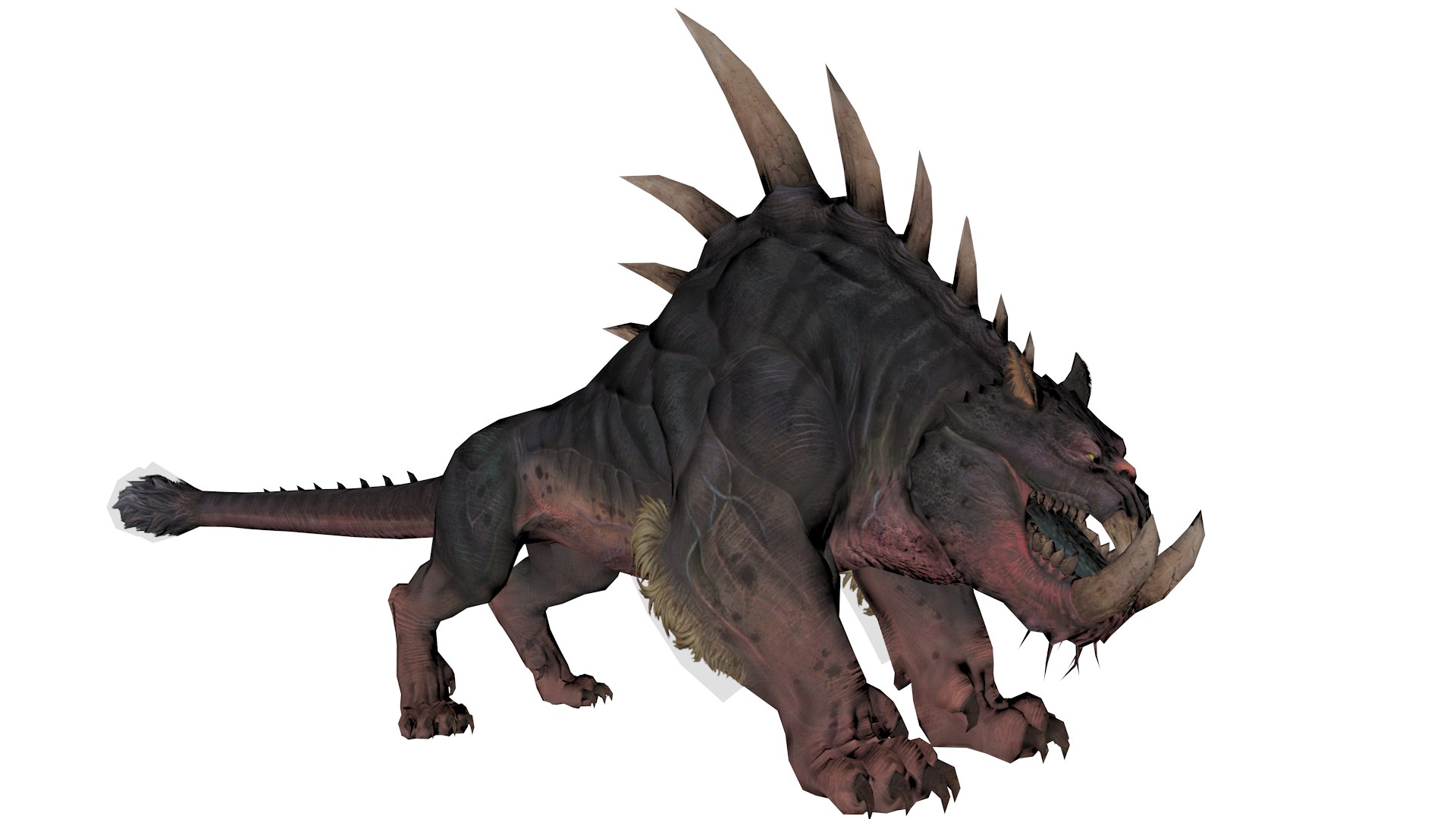 3D 3D Monster Model For Games And Animation - TurboSquid 2374045
