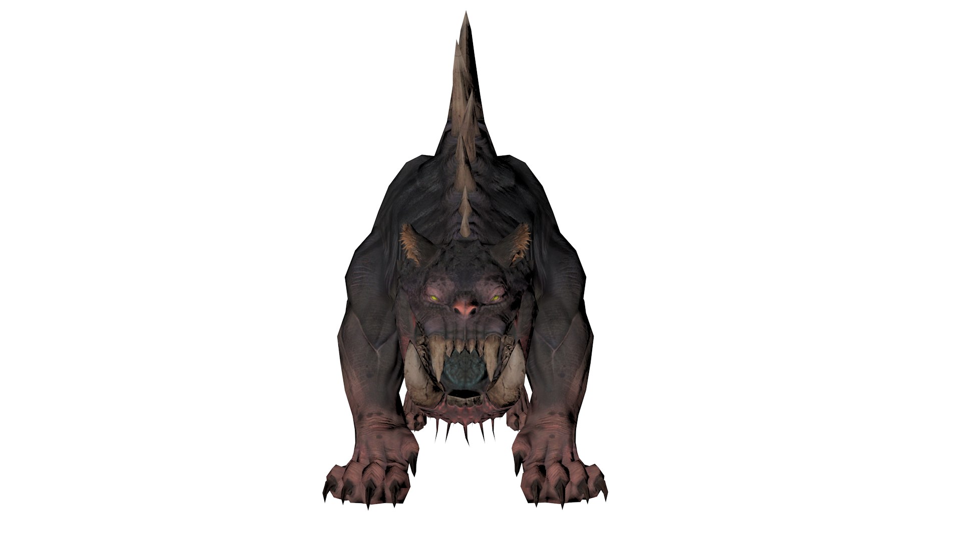 3D 3D Monster Model For Games And Animation - TurboSquid 2374045