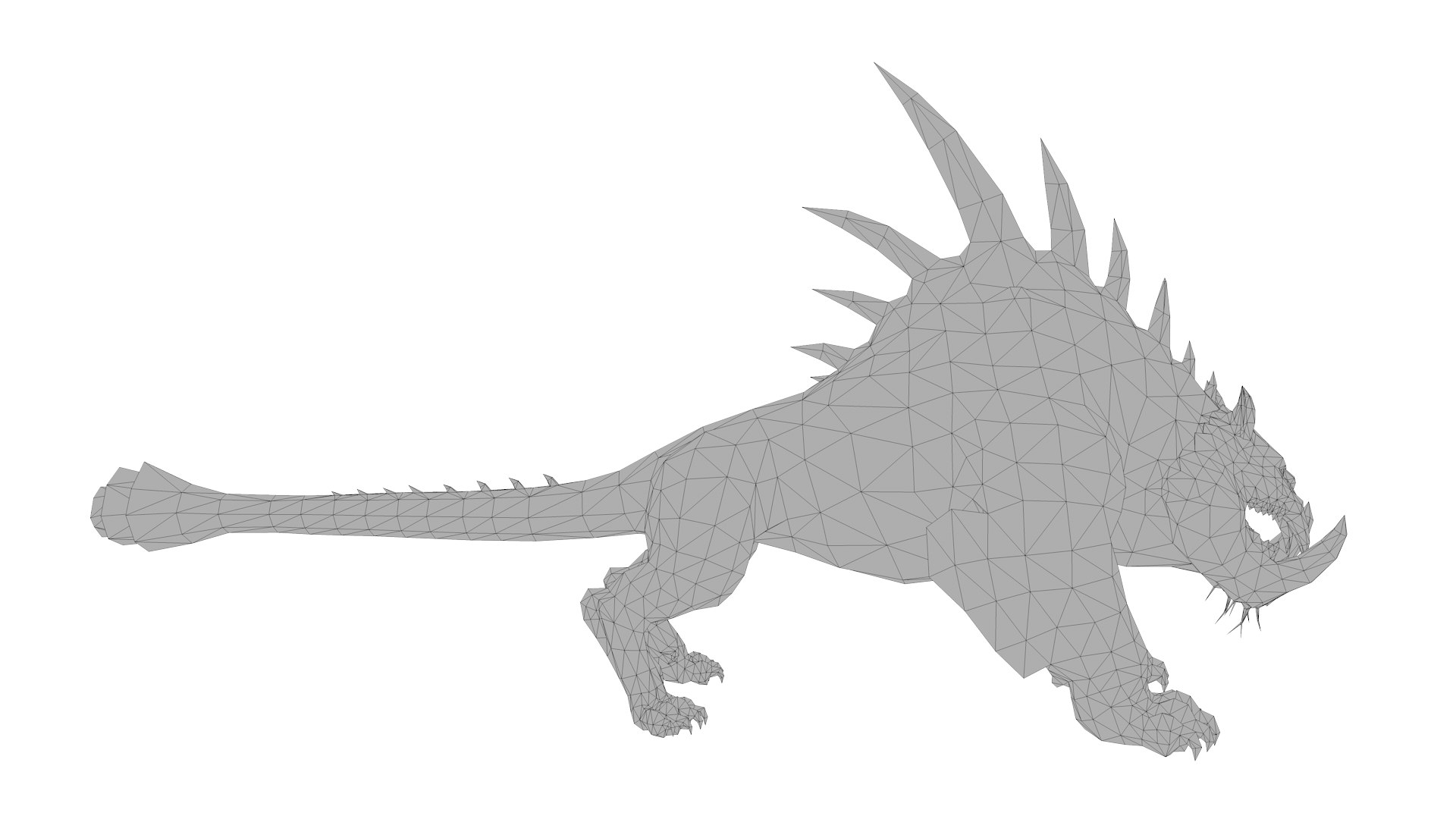 3D 3D Monster Model For Games And Animation - TurboSquid 2374045