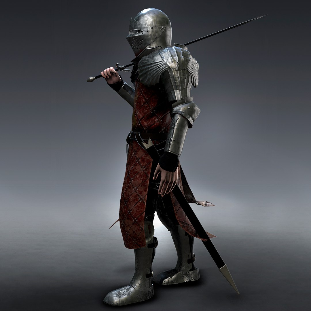 Medieval Knight Rigged 3D Model - TurboSquid 1303821