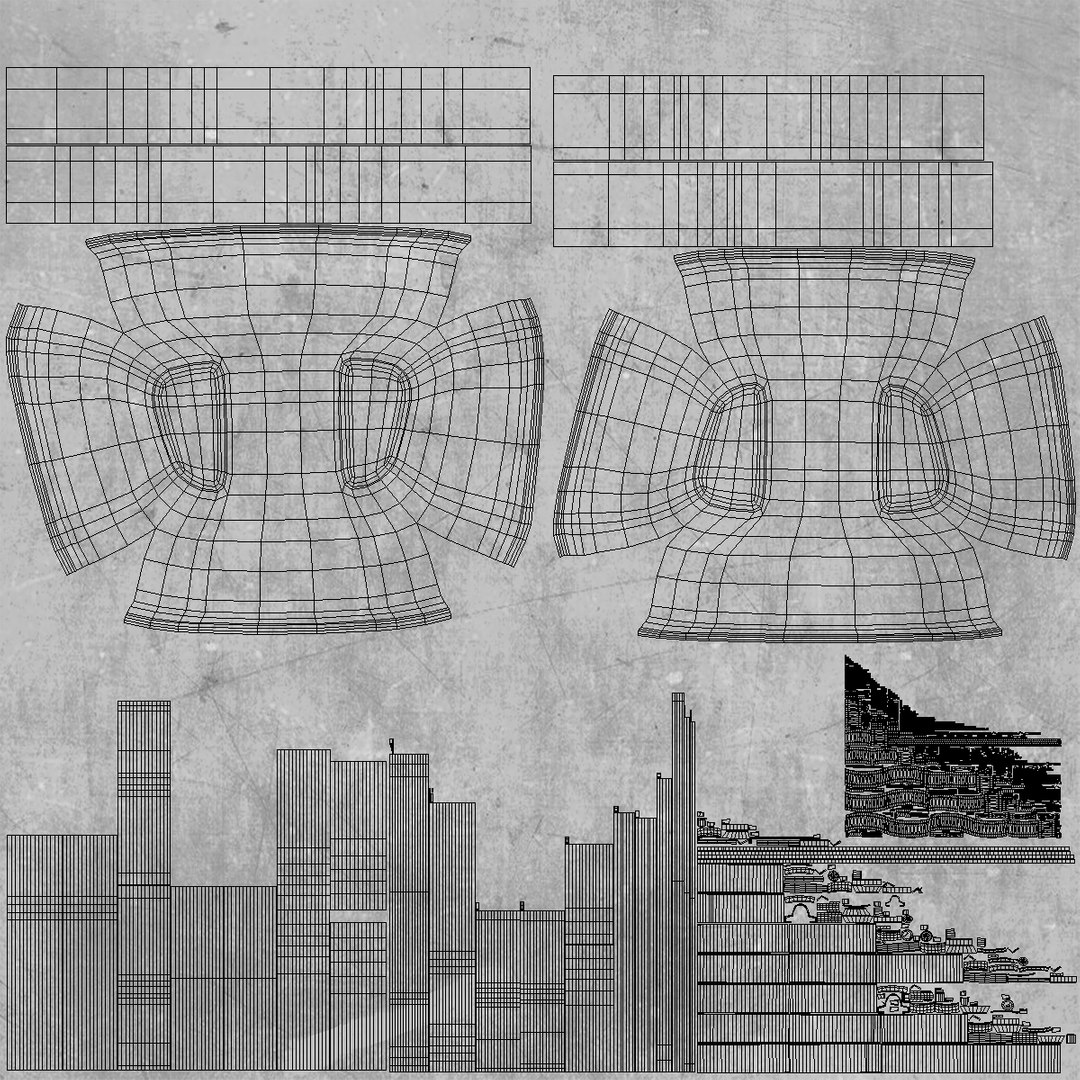 Small Airplane Engine 3d Model