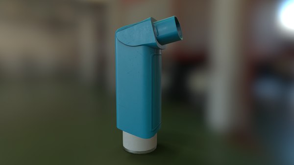 3D Inhaler - TurboSquid 1736305