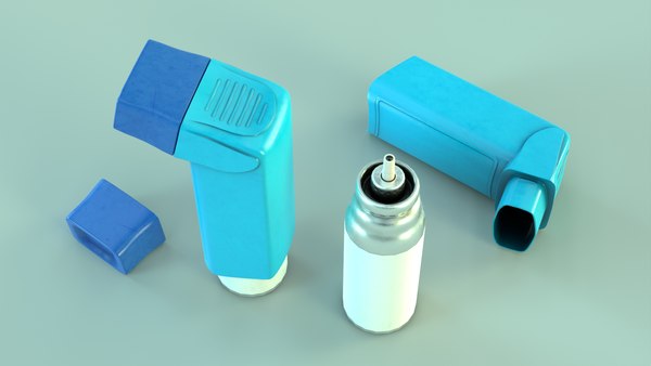 3D Inhaler - TurboSquid 1736305
