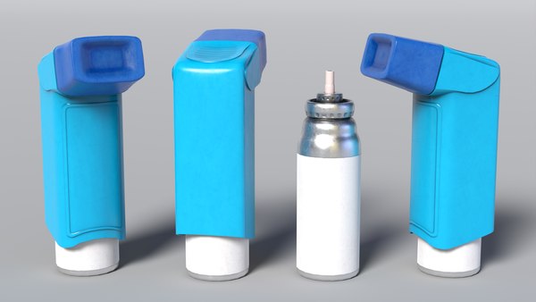 3D Inhaler - TurboSquid 1736305