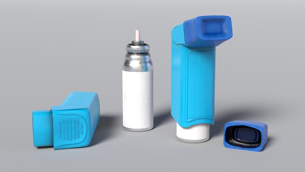 3D Inhaler - TurboSquid 1736305