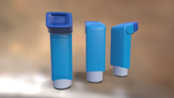 3D Inhaler - TurboSquid 1736305