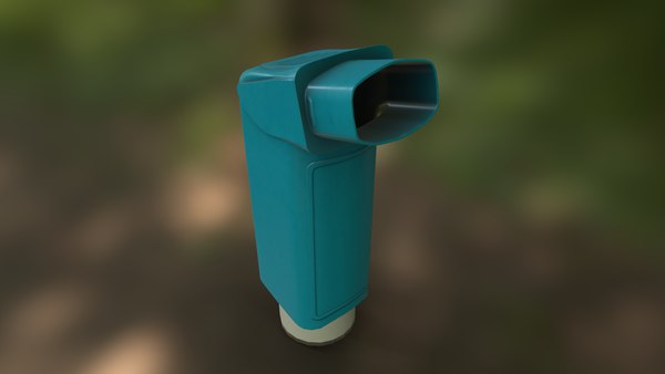 3D Inhaler - TurboSquid 1736305