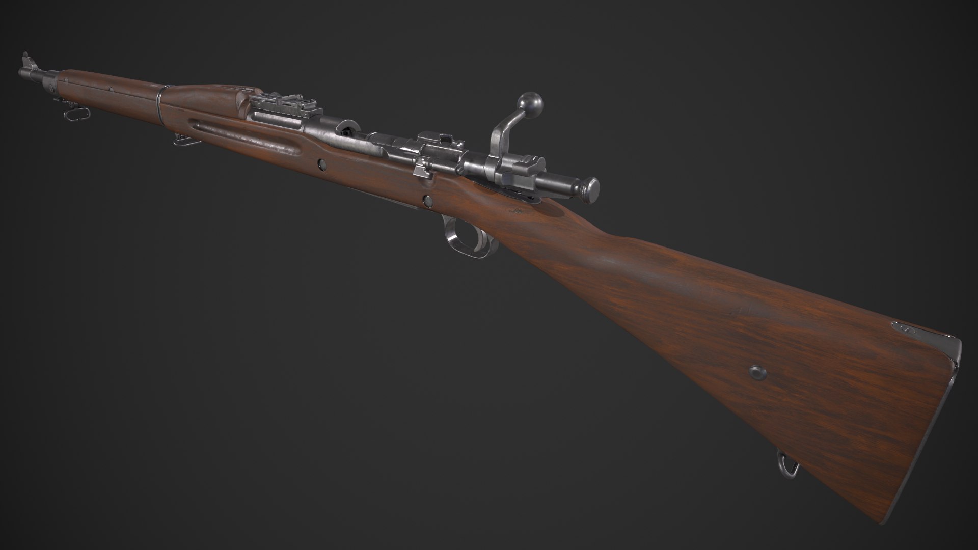M1903 Springfield Rifle 3D Model - TurboSquid 2043458