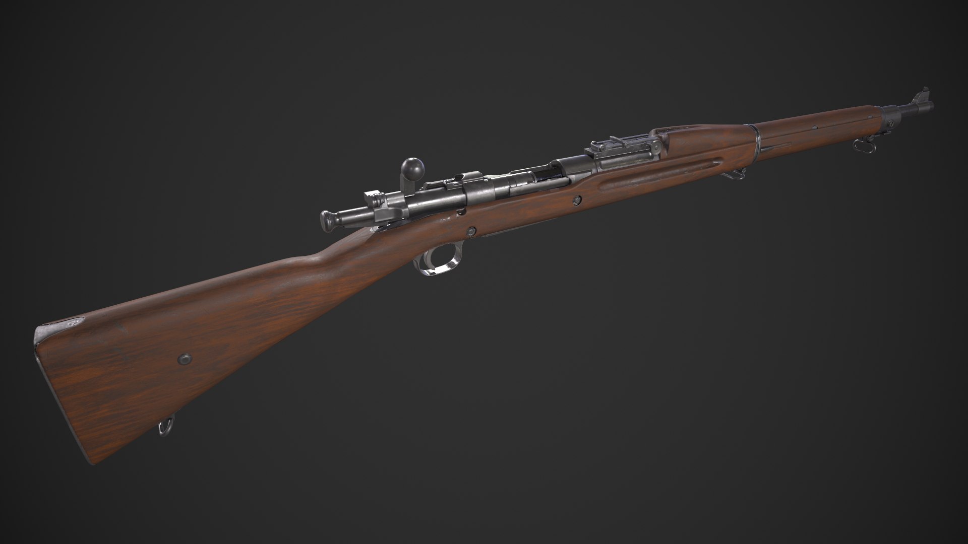 M1903 Springfield Rifle 3D Model - TurboSquid 2043458