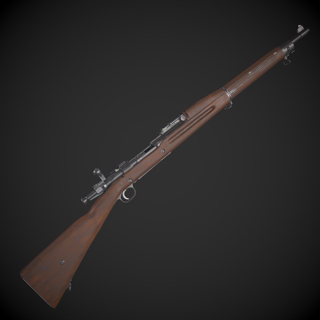 M1903 Springfield Rifle 3D 모델 - TurboSquid 2043458