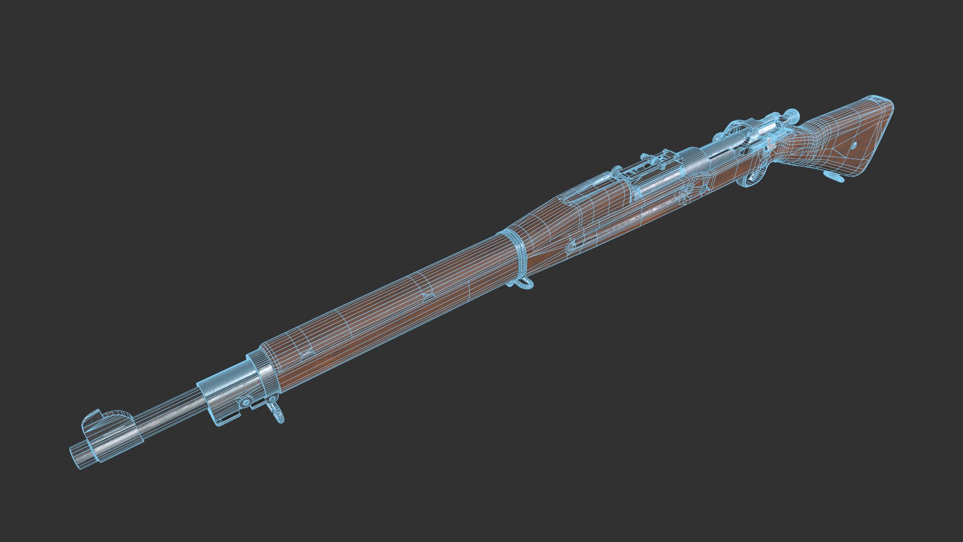 M1903 Springfield Rifle 3D Model - TurboSquid 2043458