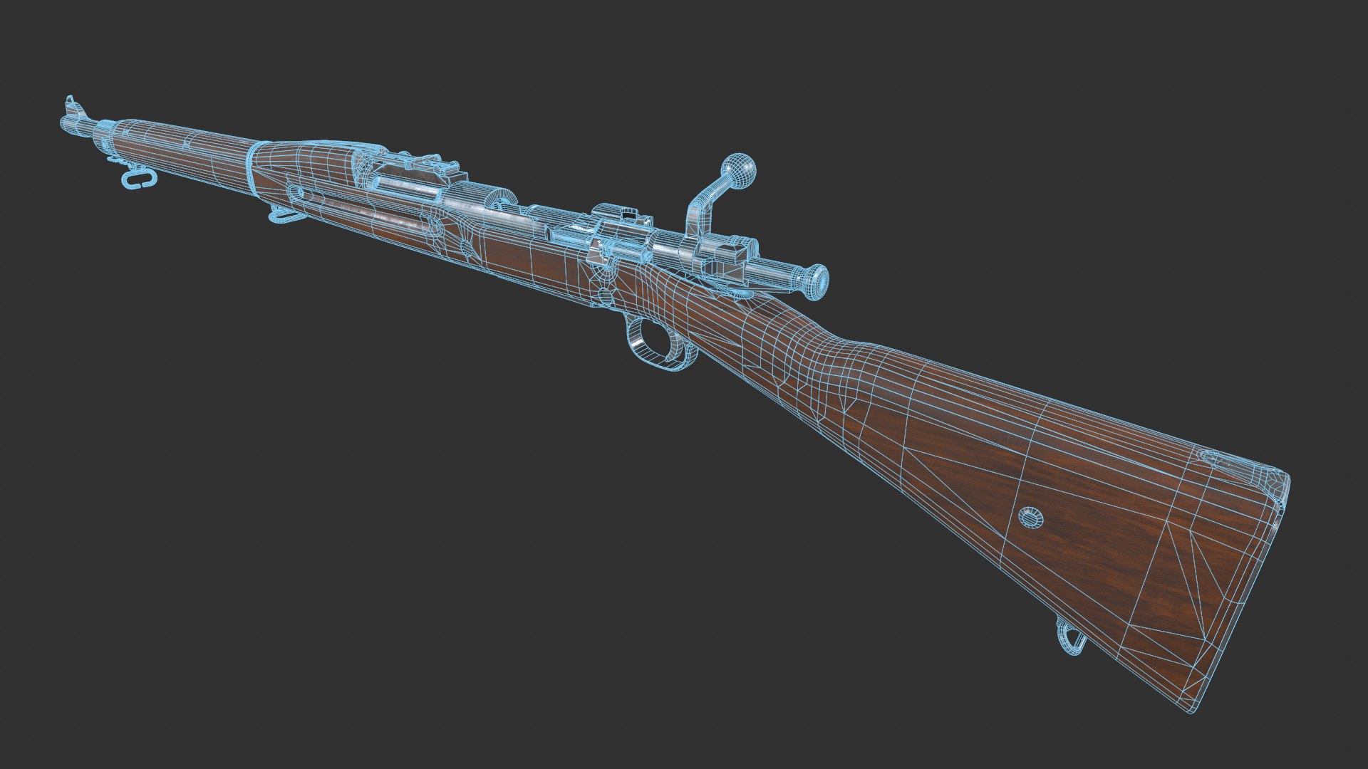 M1903 Springfield Rifle 3D Model - TurboSquid 2043458