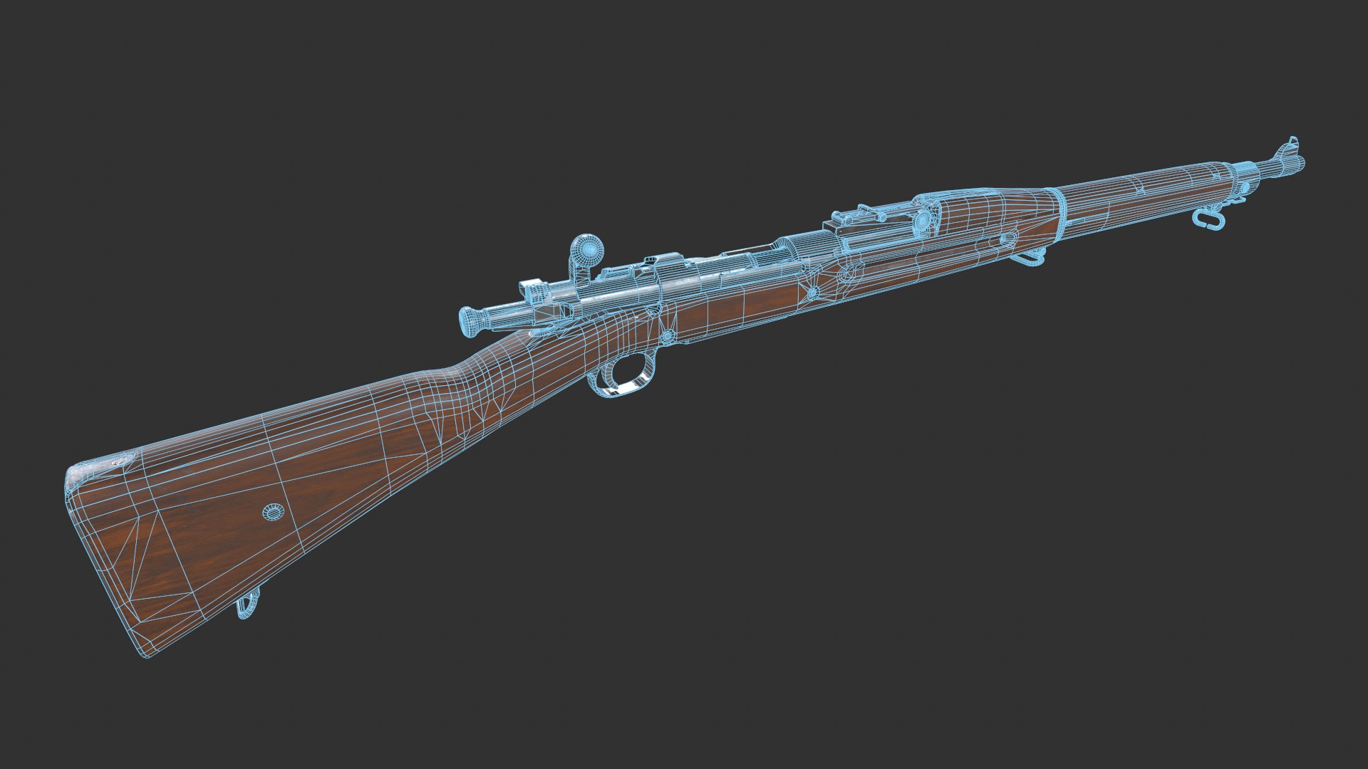 M1903 Springfield Rifle 3D Model - TurboSquid 2043458