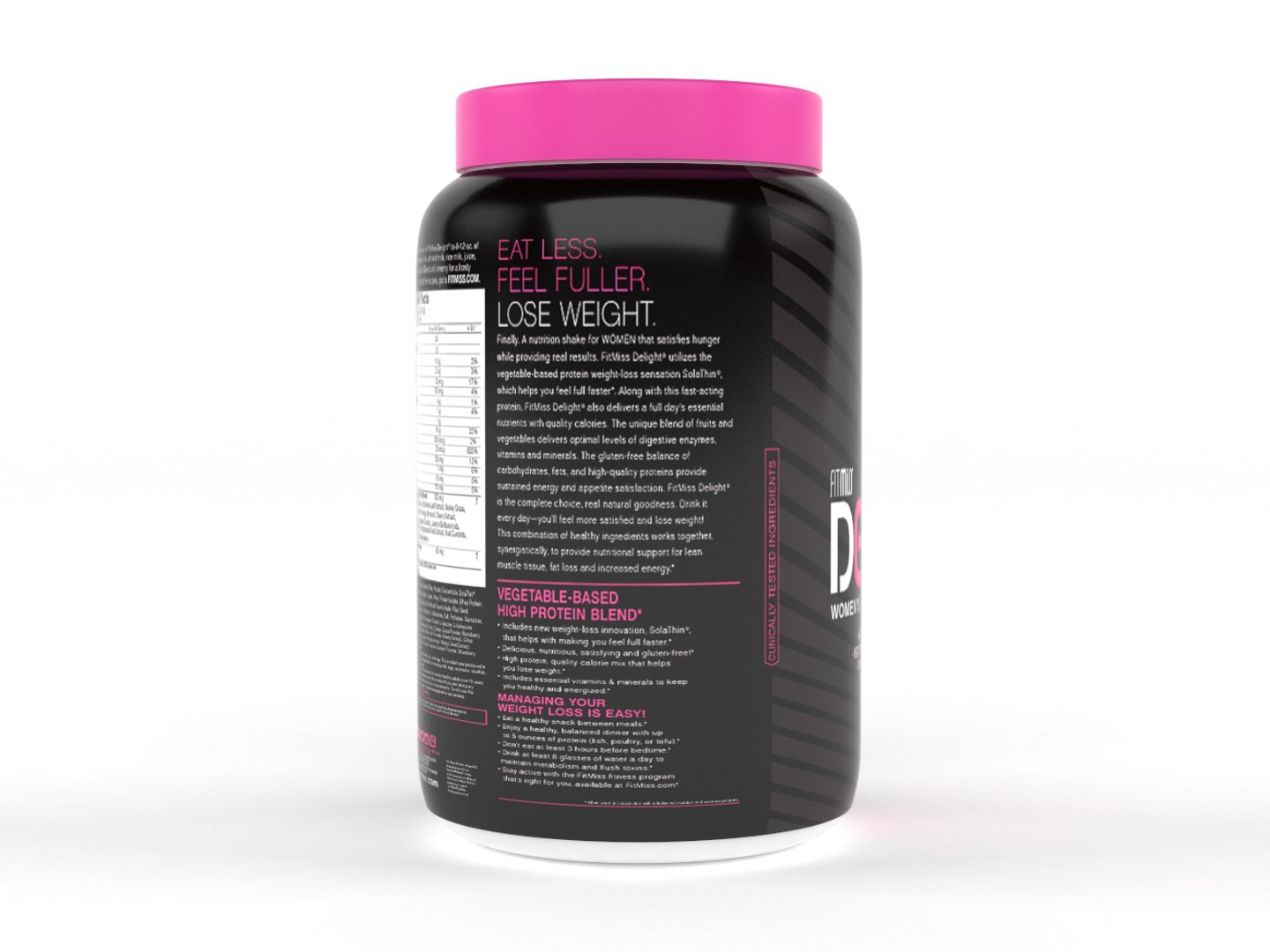 Fitmiss Delight Protein Powder 3D - TurboSquid 1659914