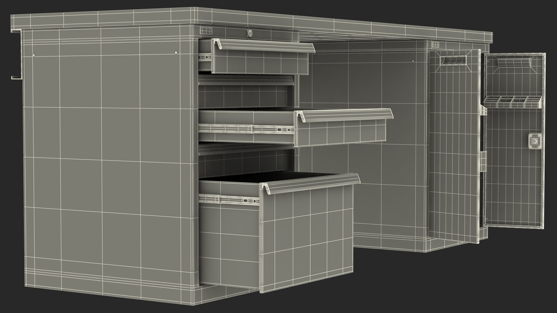Heavy Duty Workbench Working Model - TurboSquid 1689275
