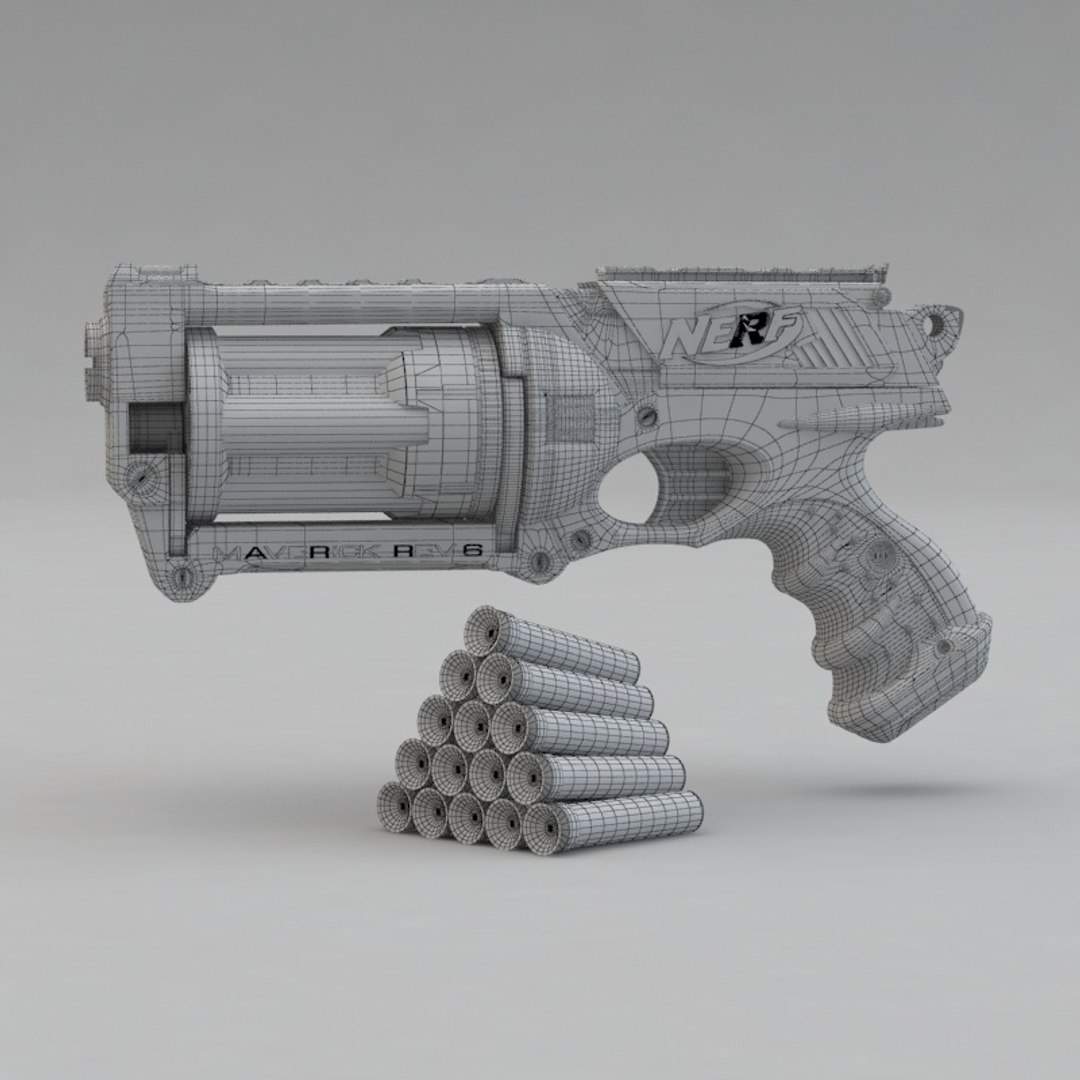 3d Model Gun Nerf