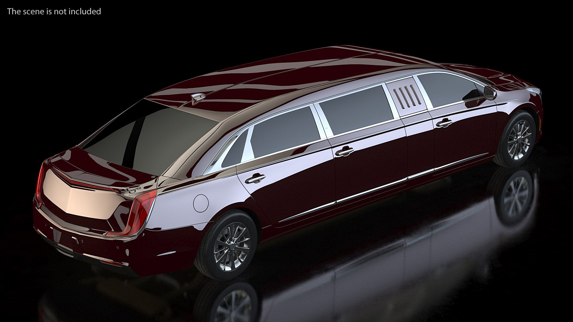 Limousine Stretch Luxury 3D Model - TurboSquid 1591485