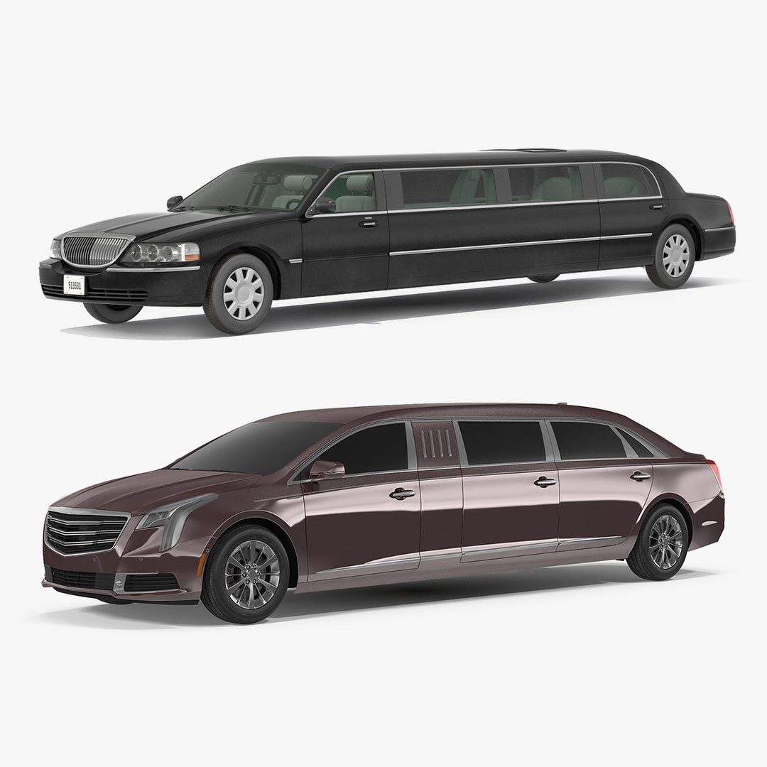 Limousine stretch luxury 3D model - TurboSquid 1591485