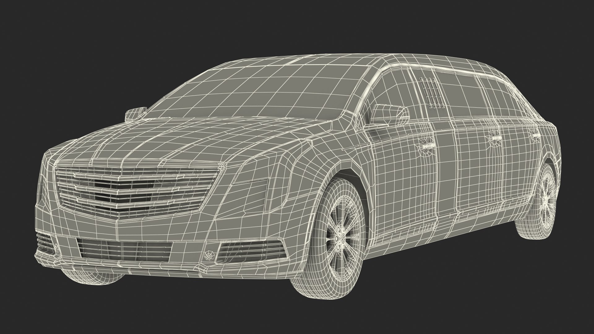 Limousine stretch luxury 3D model - TurboSquid 1591485
