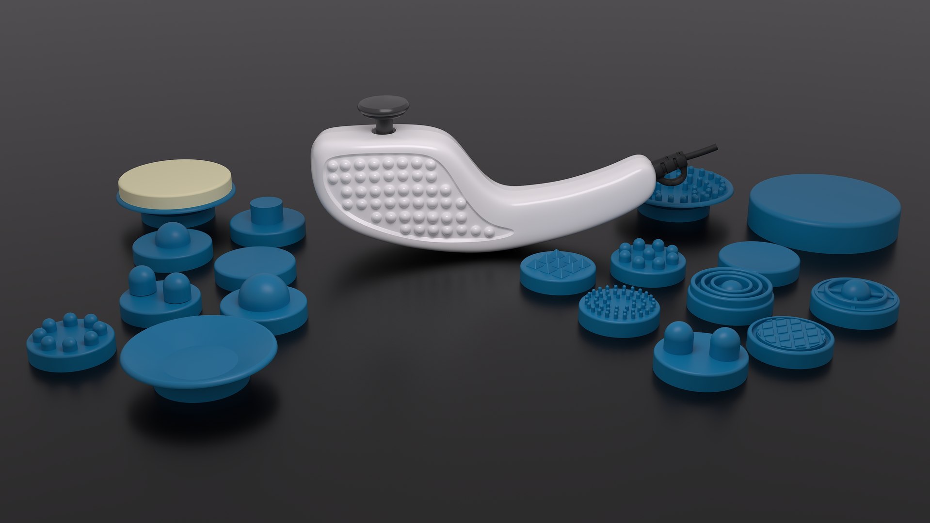 3D Body Massager Model - TurboSquid 1300490