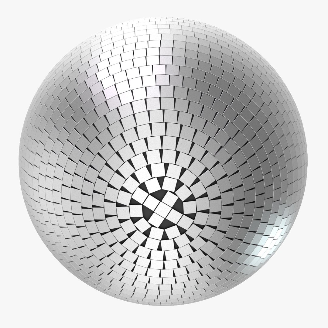 3d Model Of Disco Ball