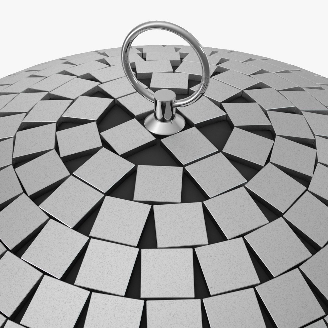 3d Model Of Disco Ball